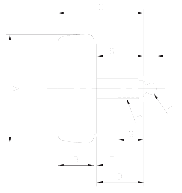 3" Stud Type Wheels - Frost Inc